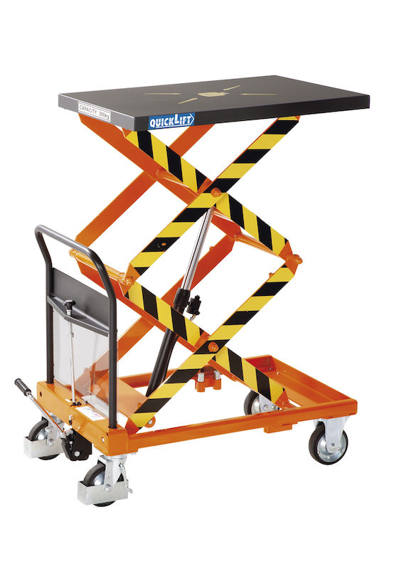 Lyftvagn Lilian, lastkapacitet 300 kg, lyft per pedaltryck med ...